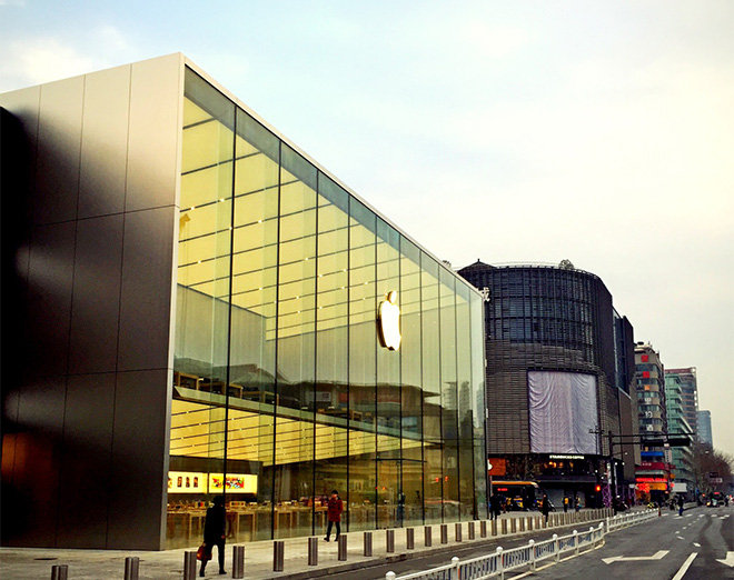 New Chinese Apple Store offers taste of upcoming San Francisco flagship