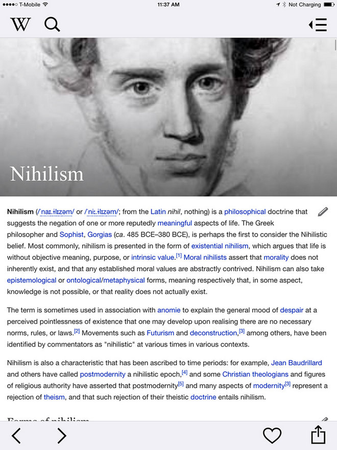 Tumblr, Wikipedia overhaul apps for iOS with new looks and features