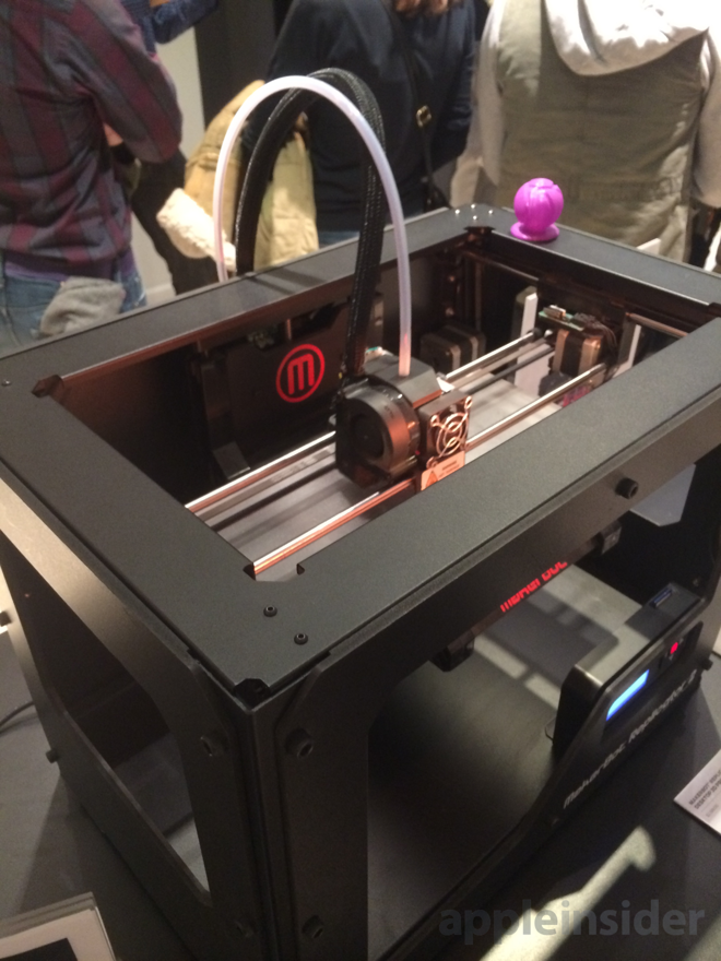Hands on with MakerBot's iOS-connected 5th generation of 3D printers ...